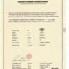 Certificate of Conformity (COC) – Japan Inspection Organization